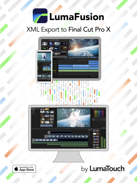 Your LumaFusion XML Project Package Has Been Sent - LumaTouch