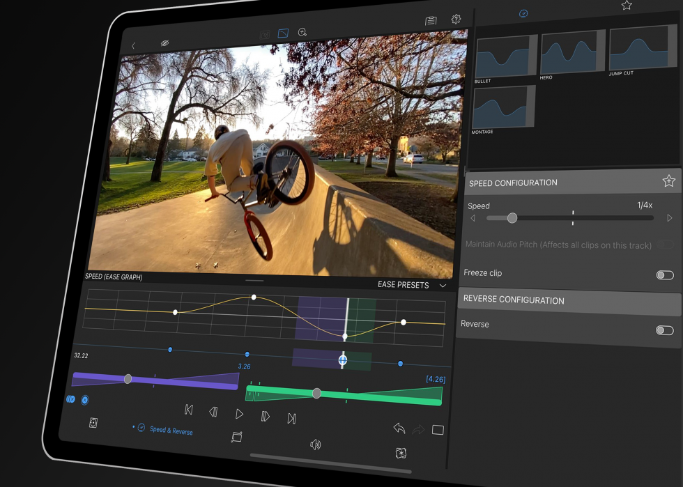 Speed Ramping and Enhanced Keyframing - LumaTouch